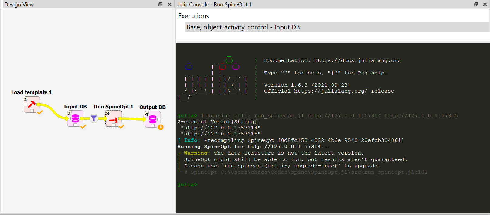 Julia Console Output Is Difficult To Read · Issue 1660 · Spine Toolsspine Toolbox · Github