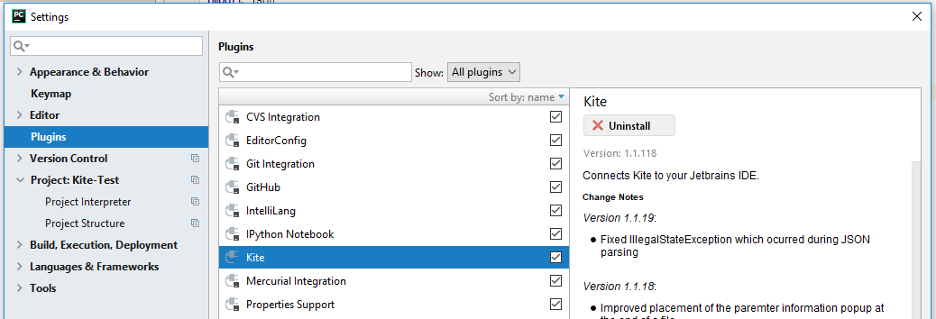 IntelliJ PyCharm default value for parameters · Issue #104 · kiteco ...