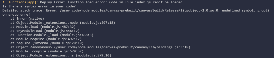 Not able to deploy image-maker Sample · Issue #225 · firebase/functions ...
