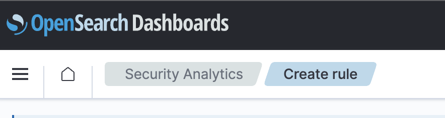 [FEATURE] Include Rules step in breadcrumbs for Rules pages · Issue #139 · opensearch-project ...