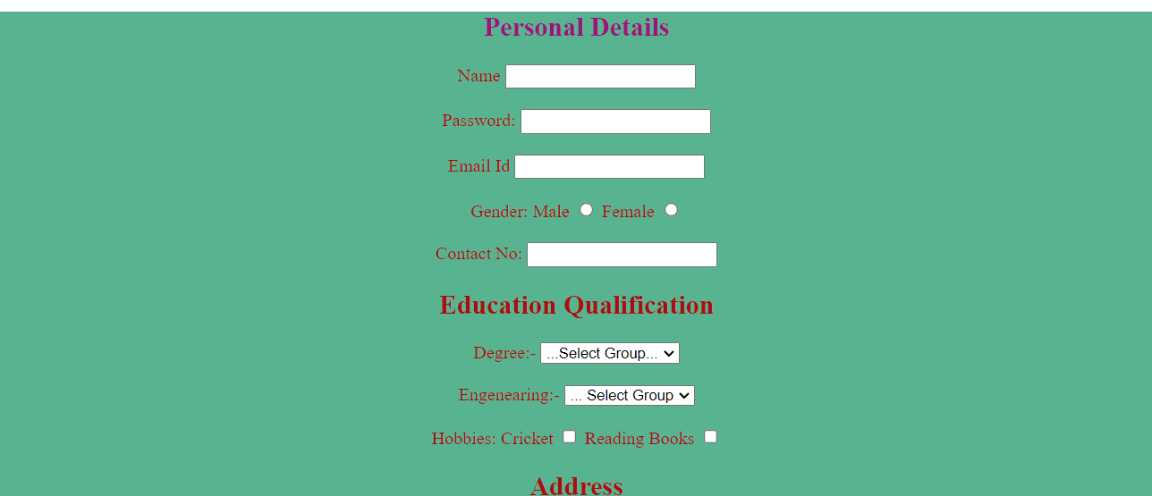 GitHub - Vedant0370/form.github.io: form created with simple HTML
