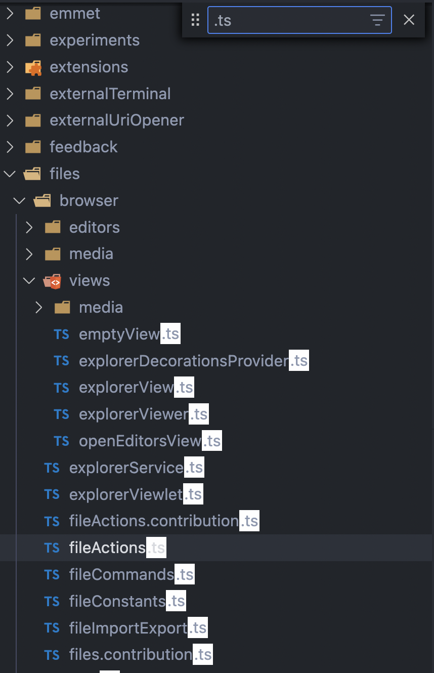 Regular expression search file is supported in many places. · Issue #167751 · microsoft/vscode ...