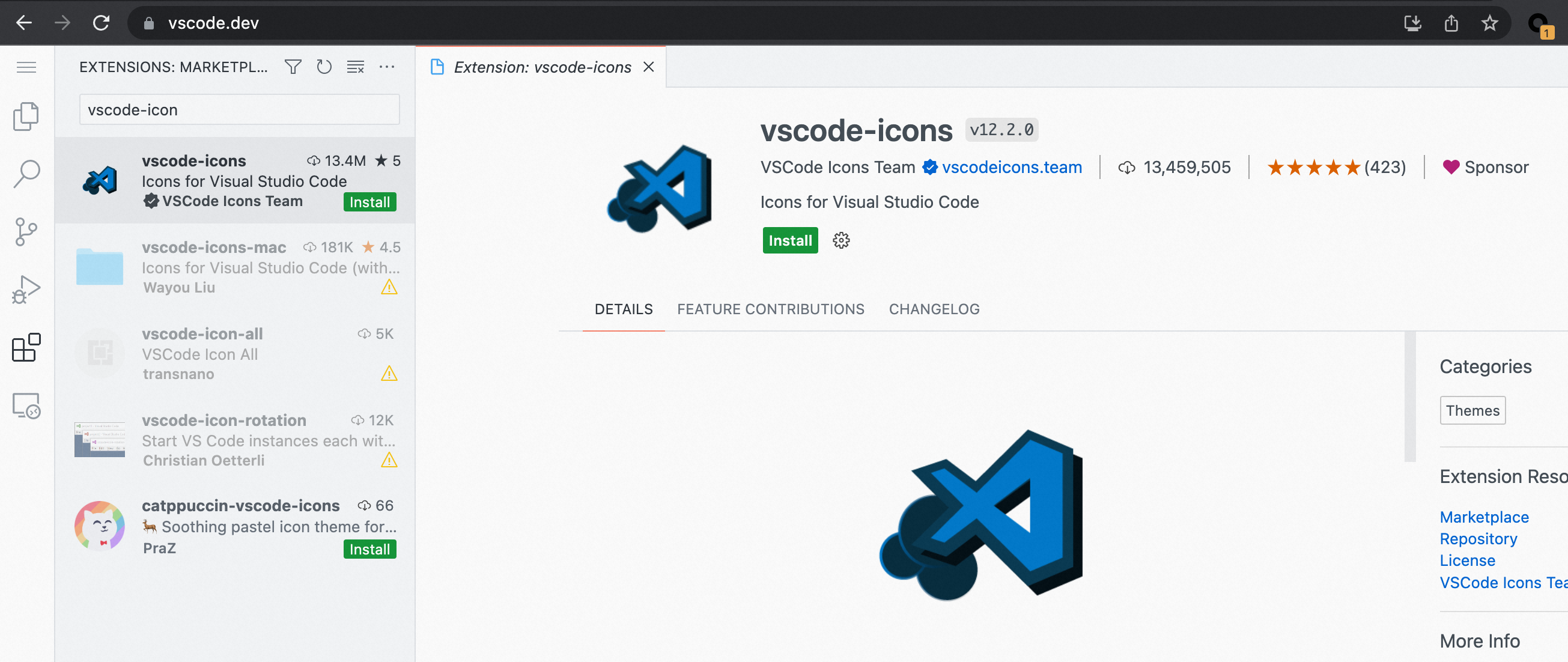 suggestion: VS Code Web support · Issue #2826 · vscode-icons/vscode ...
