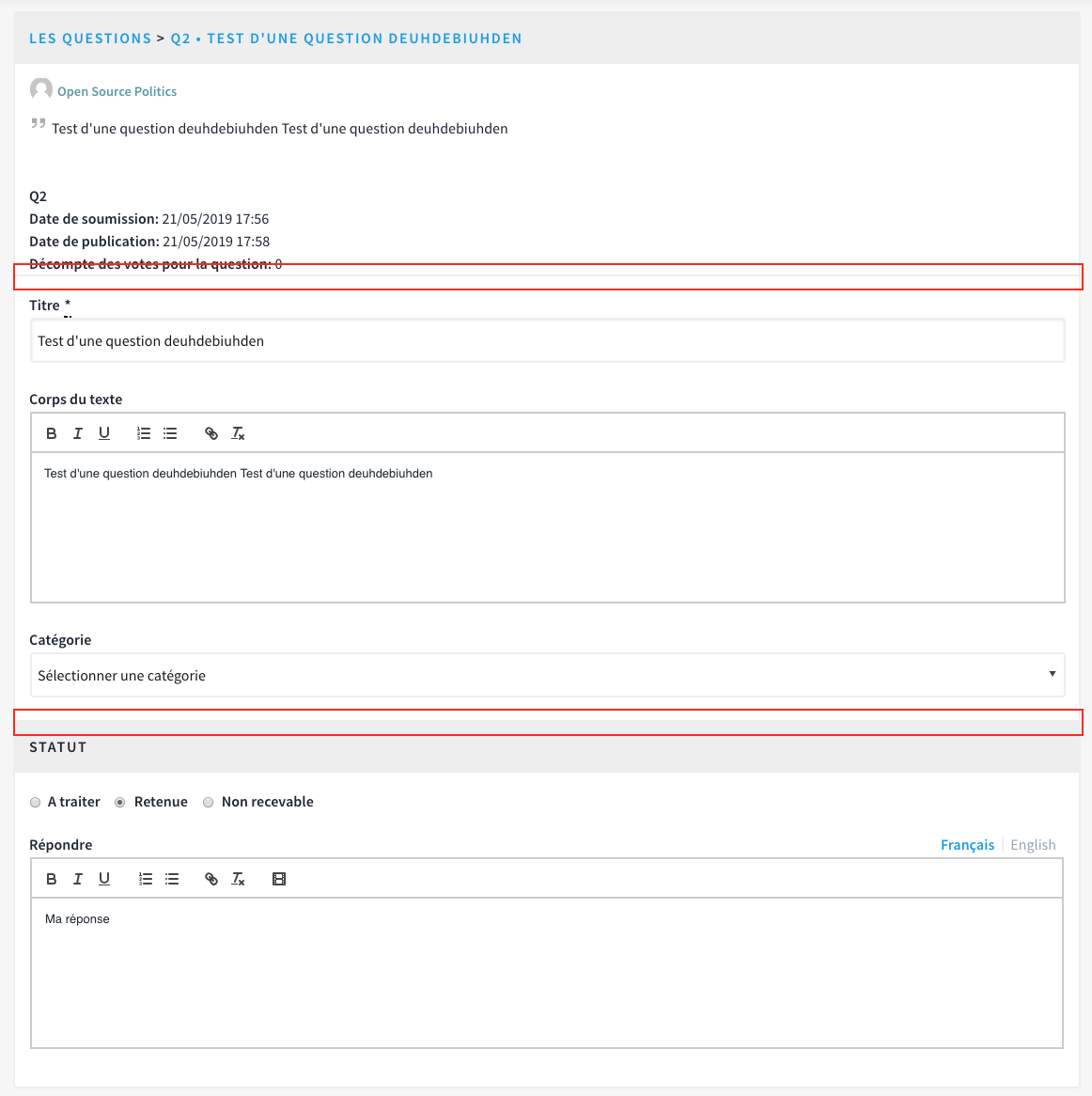 Display answer in private notes · Issue #37 · OpenSourcePolitics ...