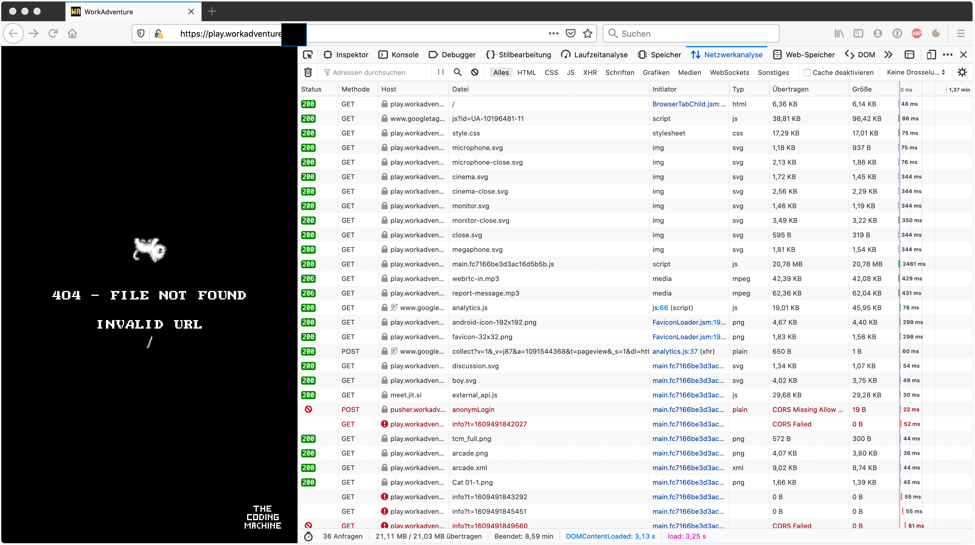 Invalid URL · Issue #526 · workadventure/workadventure · GitHub
