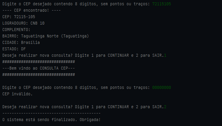 GitHub - carolHorowitz/Consulta-CEP