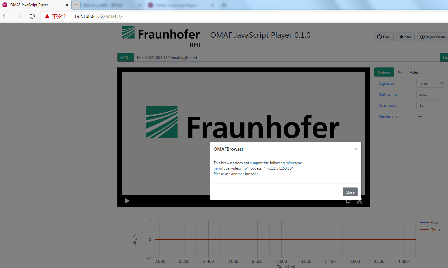 How To Resolve Error This Browser Does Not Support The Following Mimetype · Issue 16