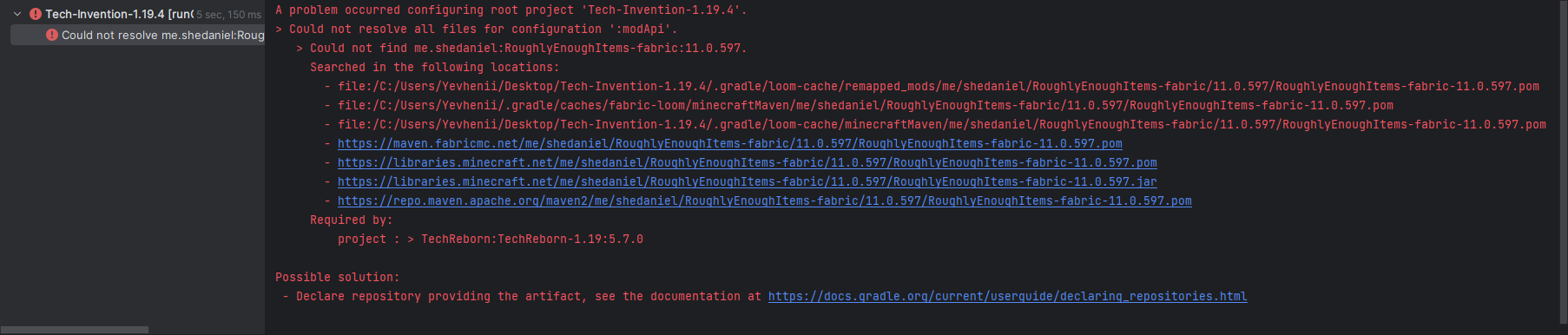 Error, when I try to implement the TechReborn modApi. · Issue #3137 · TechReborn/TechReborn · GitHub