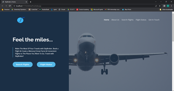 GitHub - shreya-dalvi/Airline-Reservation-System