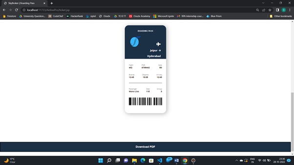 GitHub - shreya-dalvi/Airline-Reservation-System