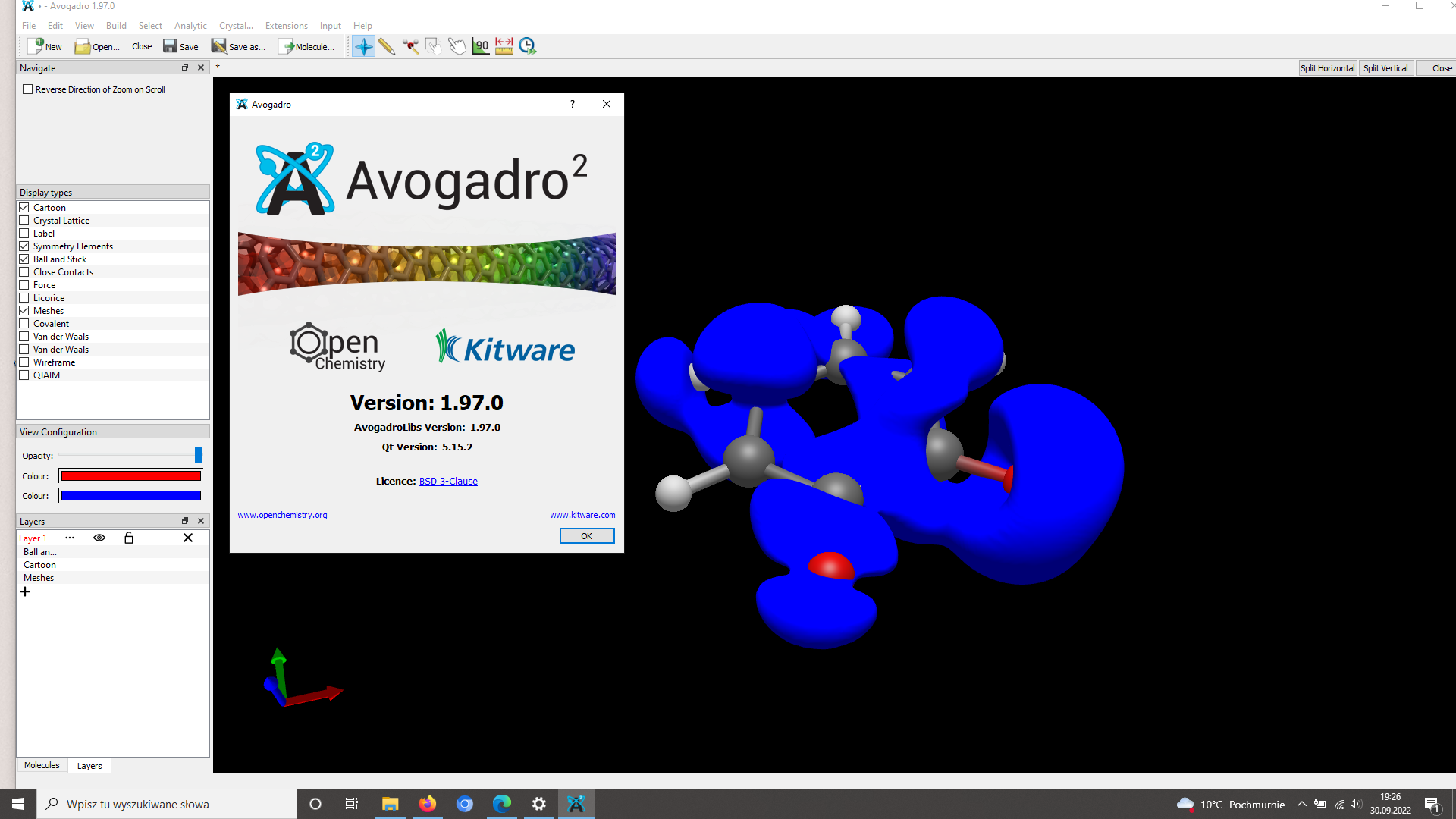 Half orbital in 1.97 · Issue #1178 · OpenChemistry/avogadrolibs · GitHub