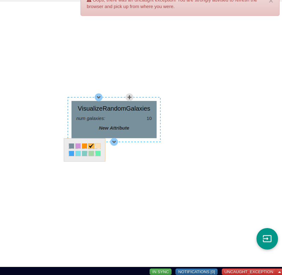 Uncaught Exception in Operation Editor in dev.deepforge.org · Issue #1725 · deepforge-dev ...
