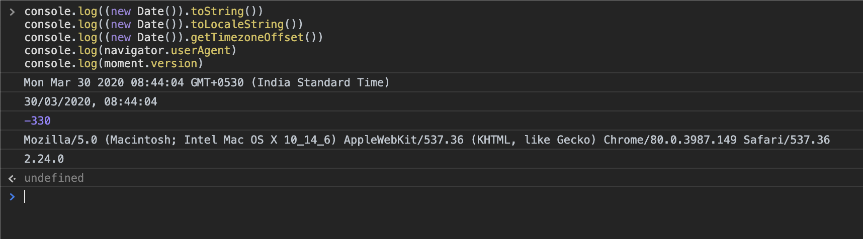Moment chaining is giving different results for Asia/Singapore Timezone · Issue #5425 · moment/moment · GitHub