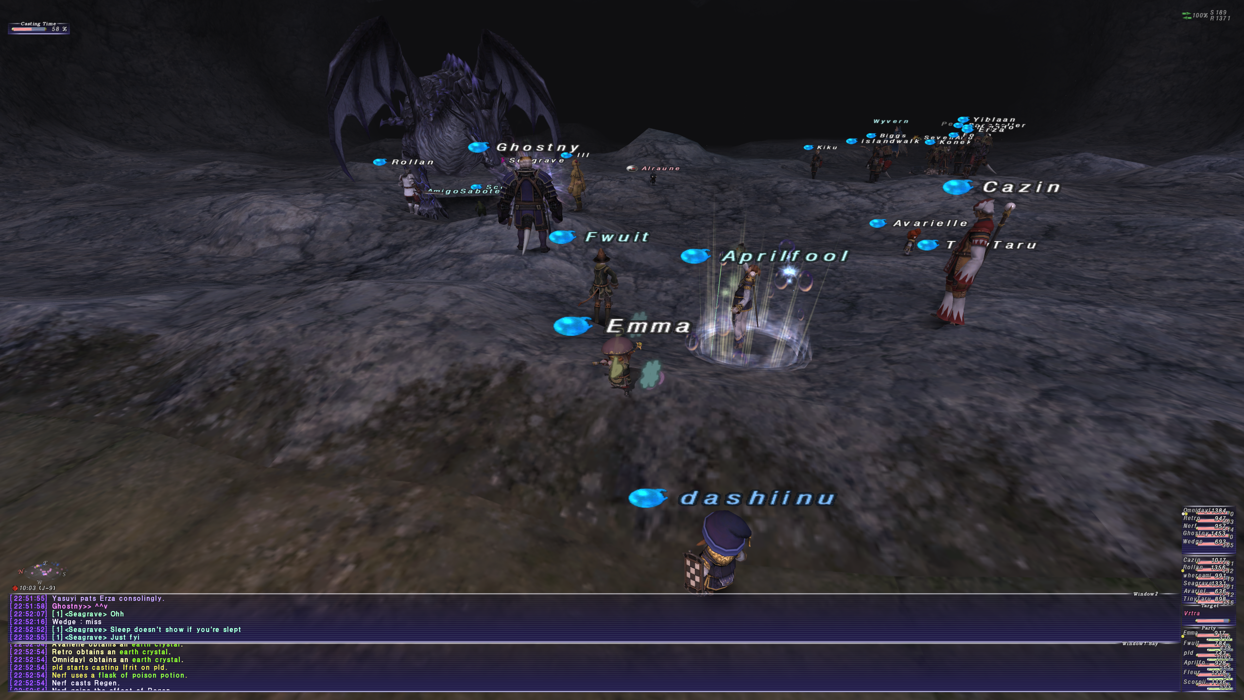VTRA Charmed players standing still around VTRA, Charmed too long ...
