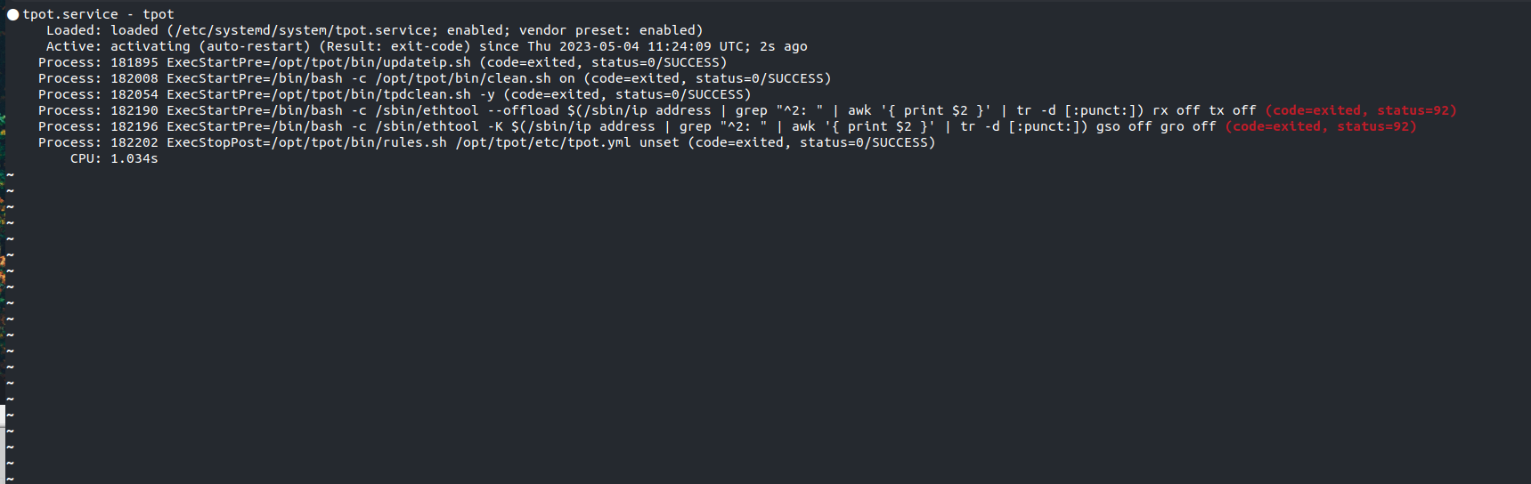 Clean Install problem through installer.sh · Issue #1321 · telekom-security/tpotce · GitHub