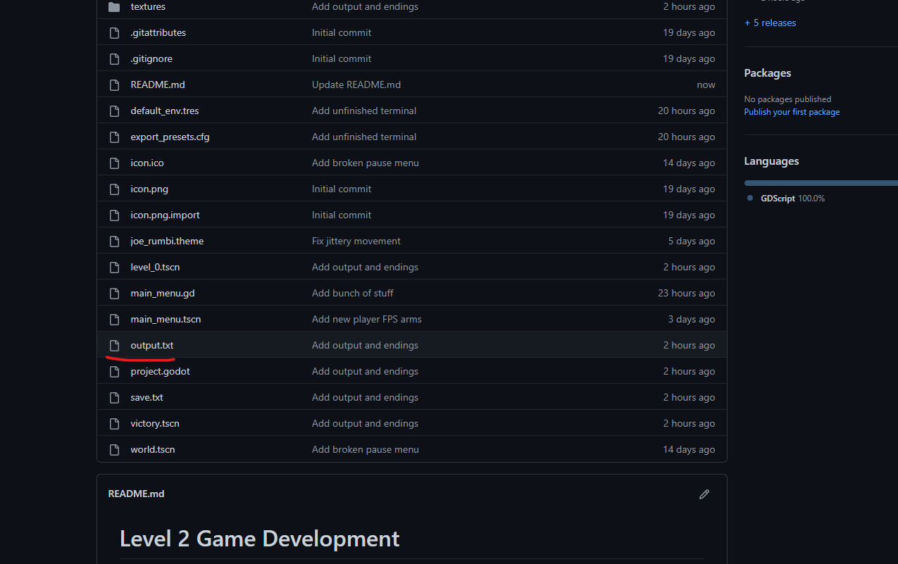 GitHub - beach-bogan/level-2-game-development: Level 2 game development project, by Kael Robertson.