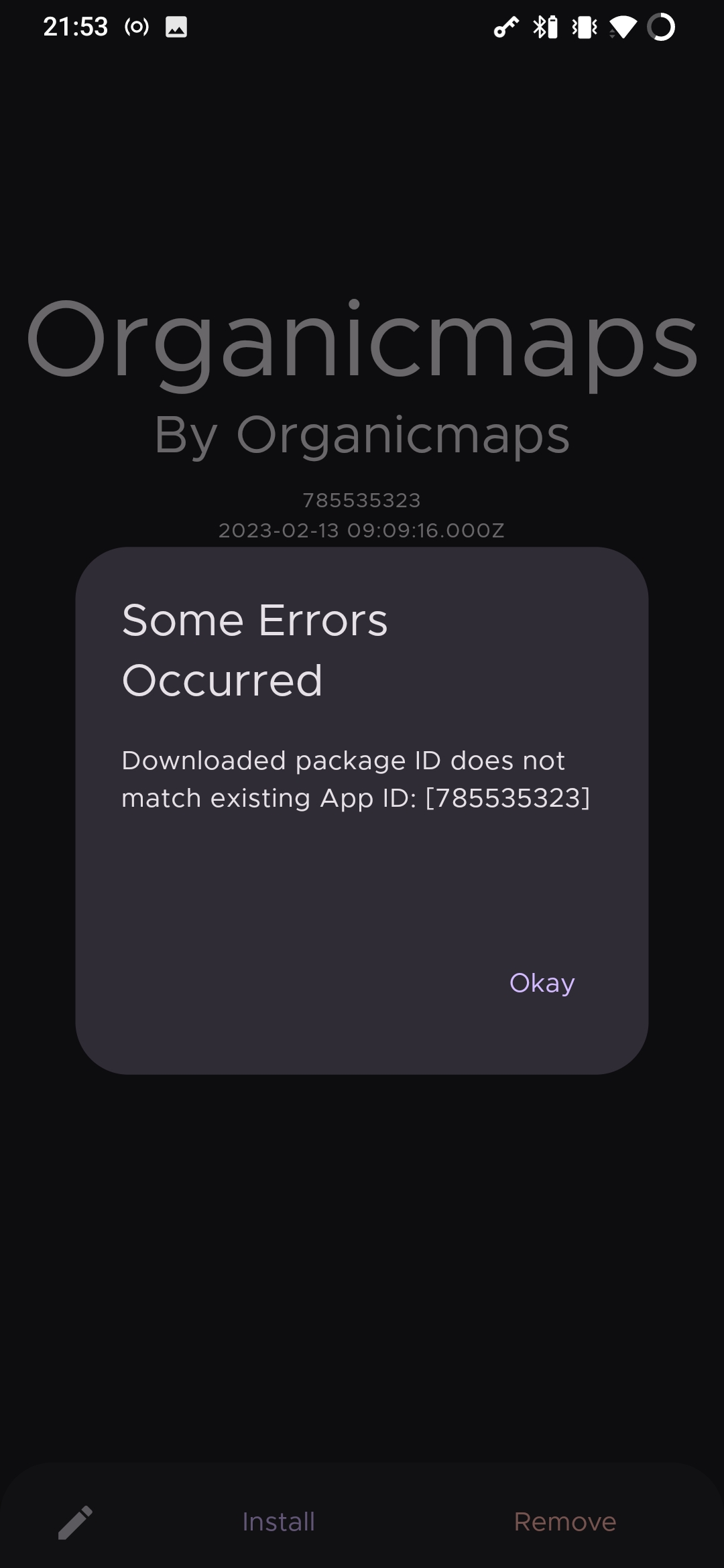 Unable to install Organic Maps · Issue #317 · ImranR98/Obtainium · GitHub