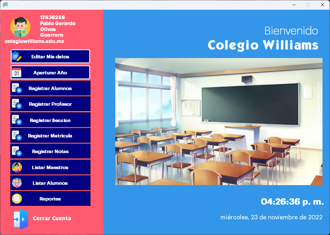 GitHub - PabloOlivos/Sistema-Escolar