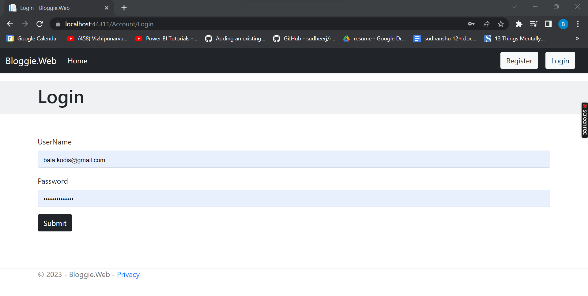 GitHub - bala-experiments/Bloggie