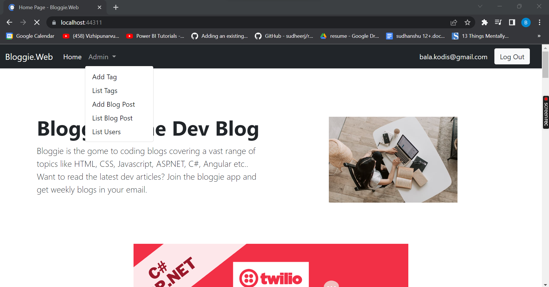 GitHub - bala-experiments/Bloggie