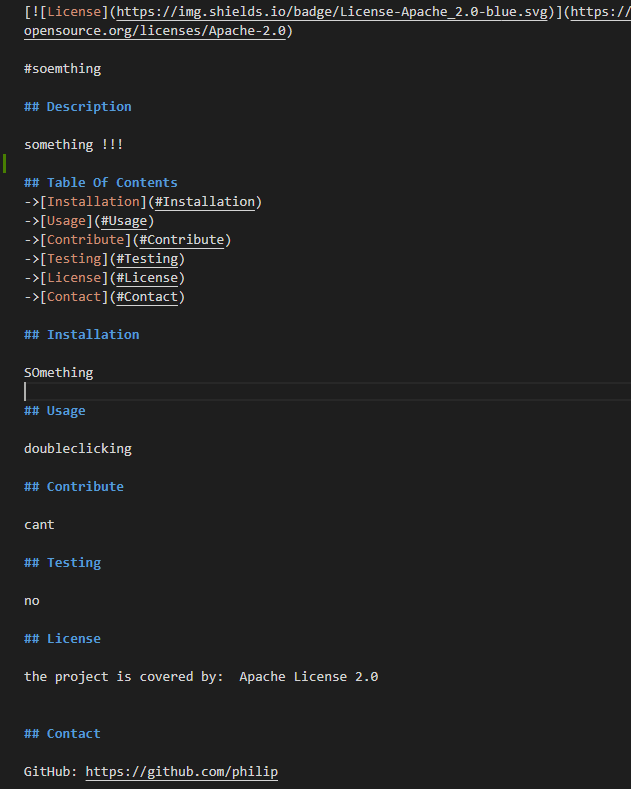 GitHub - PhilipVKurian/prefessional-readme-generator: generate a ...