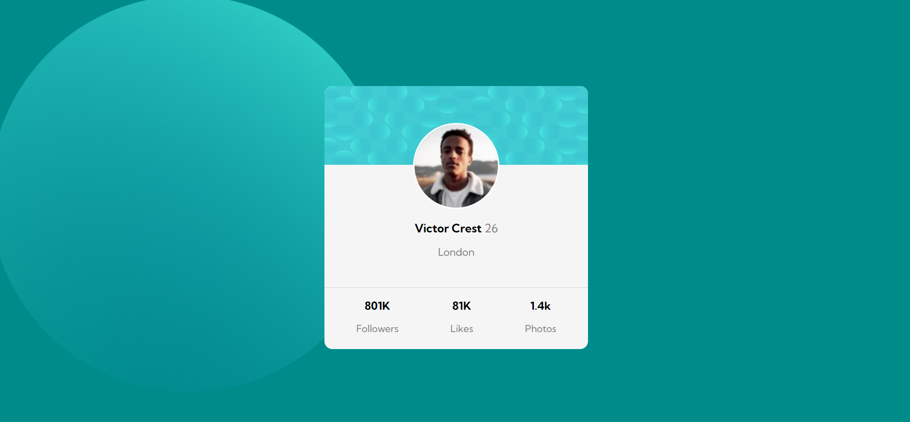GitHub - srihk96/profile-card: Web page to display a person's profile card