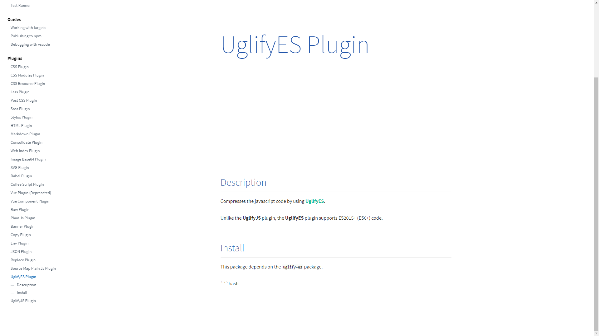 [BROKEN] https://fuse-box.org/page/uglifyes-plugin · Issue #1112 · fuse-box/fuse-box · GitHub