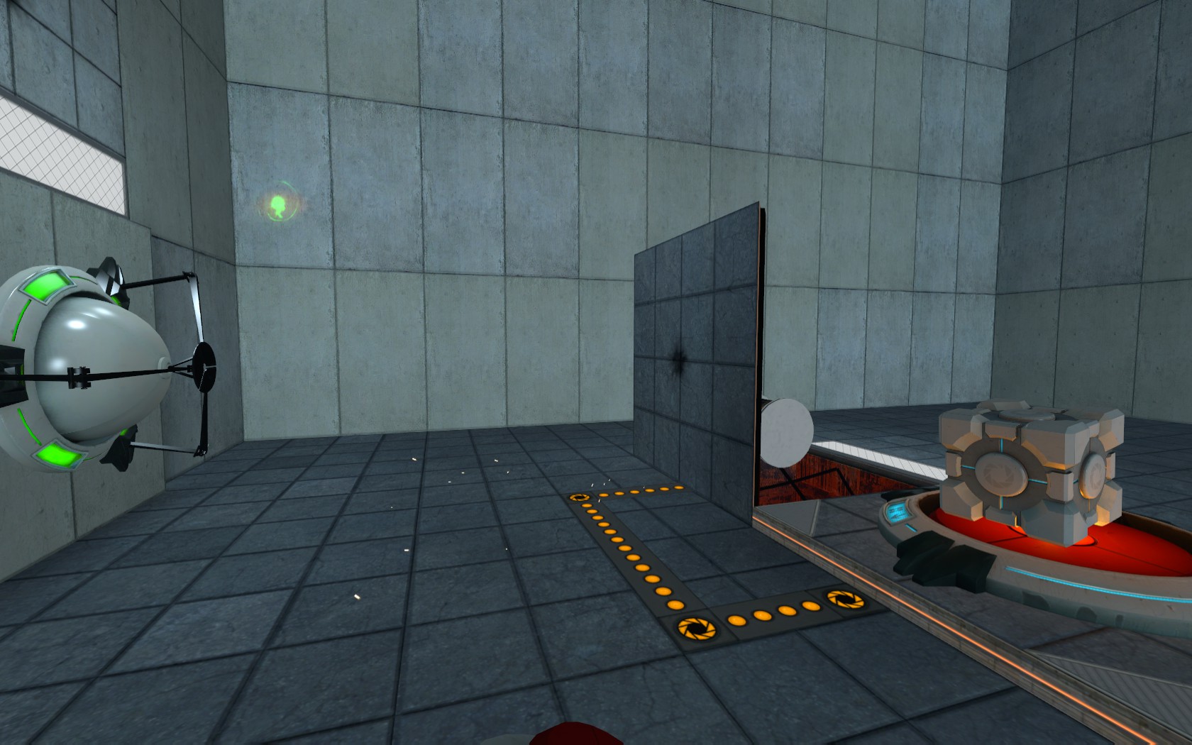 Energy Pellets reflect off angled platforms with inputs at weird angles ...