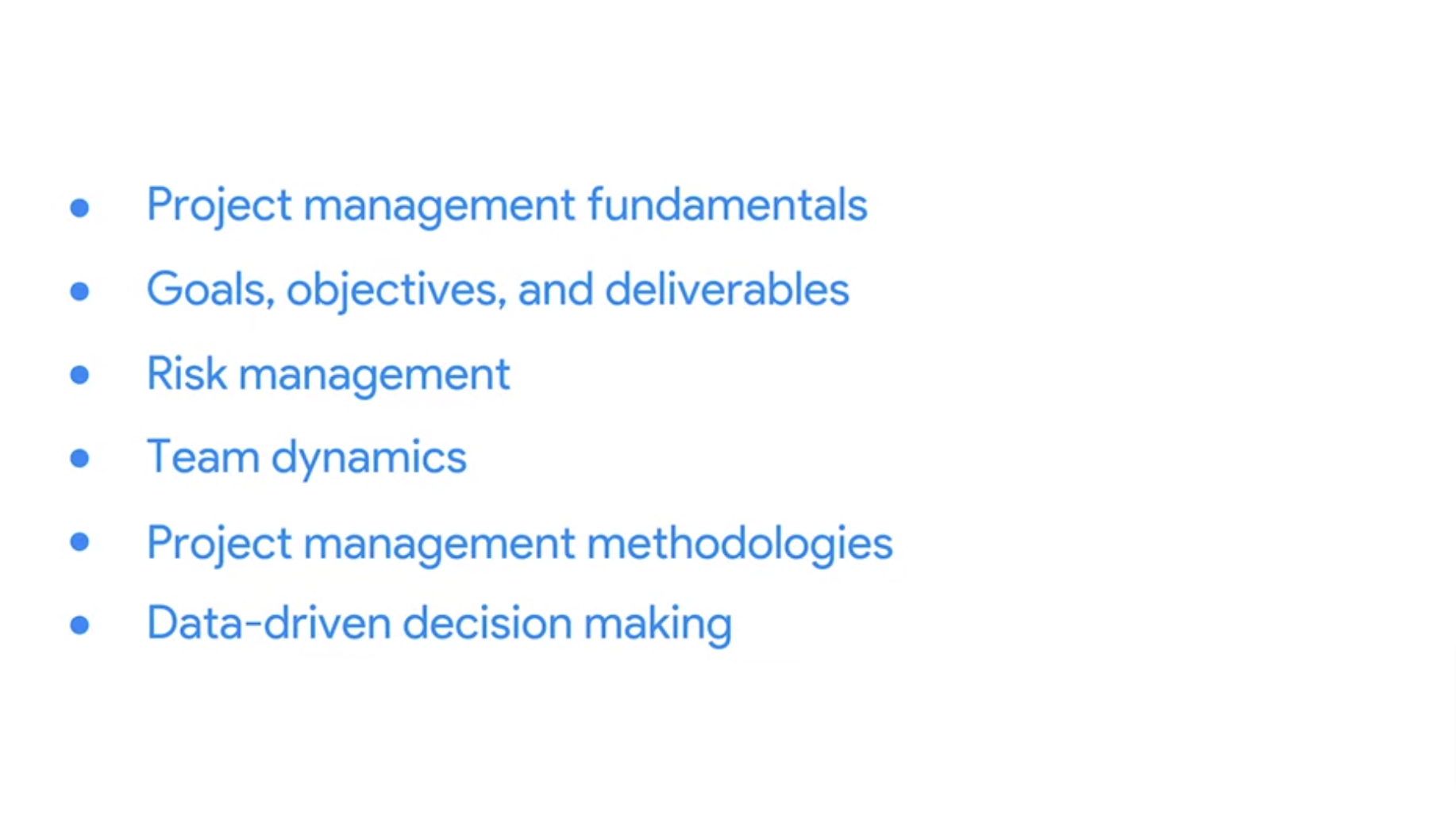 GitHub - istarter/google-project-management: Google complete project ...