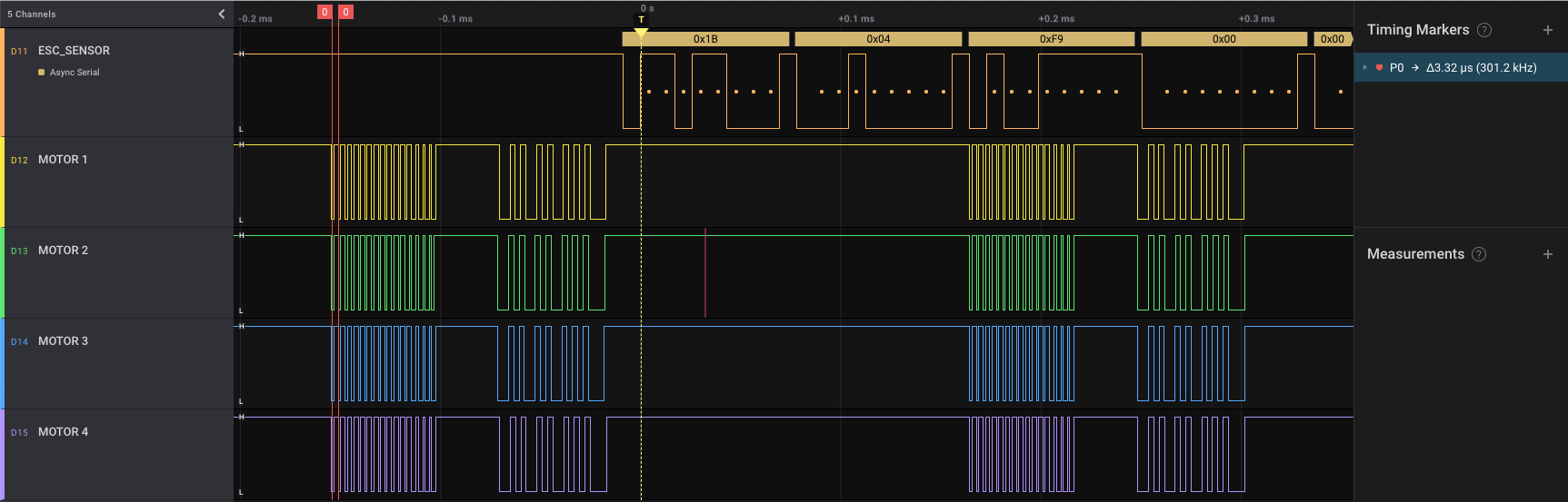 Bi-directionnal DShot not working with Mamba H743 (BMI270) · Issue ...
