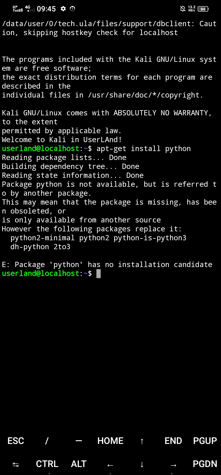Bug report - [when i install python but python is not installed.Look at ...