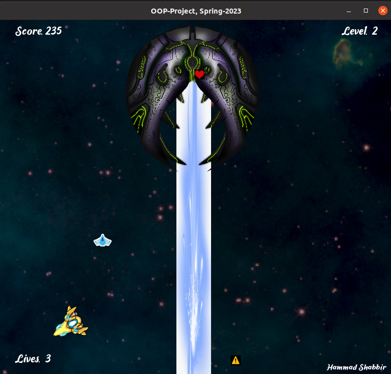 Github Hammadshabbir10 Space Shooter A Space Shooter Game Using Sfml Library On Linux