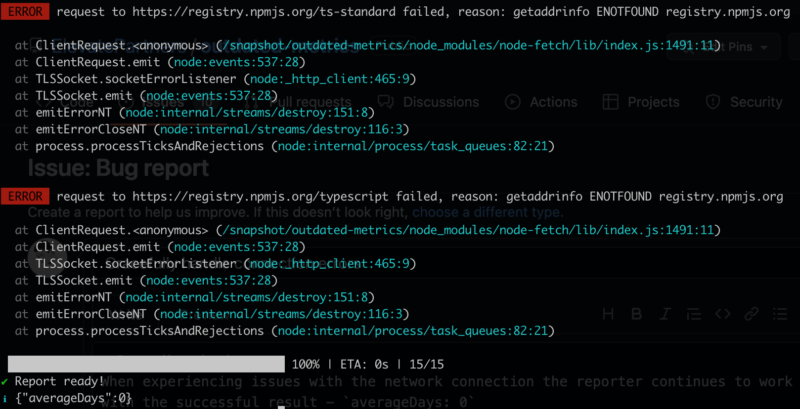 Gracefully Handle Connection Errors · Issue 62 · Principledcodesoutdated Metrics · Github