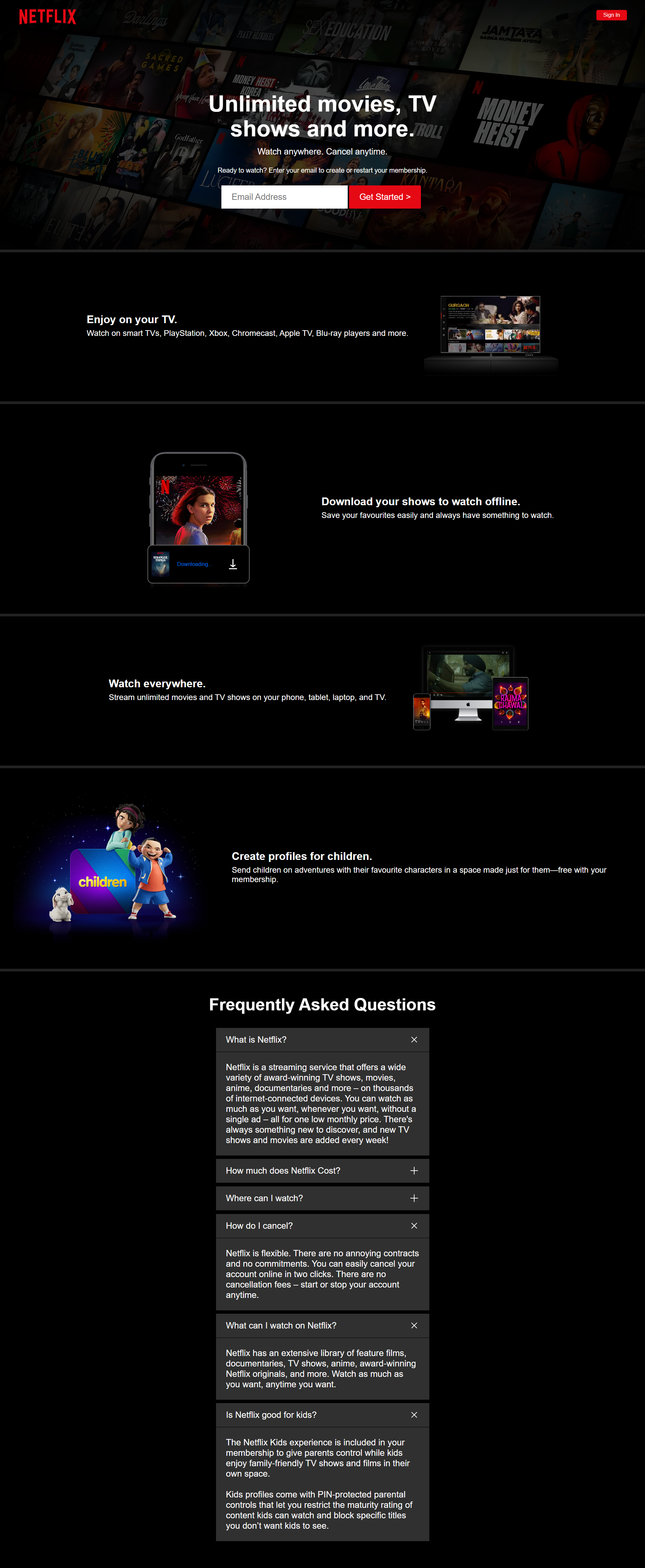 GitHub - takshakmudgal/netflix-clone: This is my First project, it's a ...
