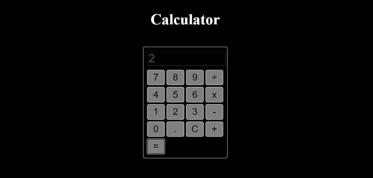 GitHub - atharvnaik07/simple_calculator: The calculator web is built ...