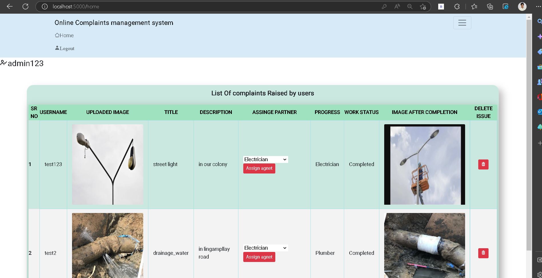GitHub - TGajanan/Online-Complaint-Registration-and-Management-system ...