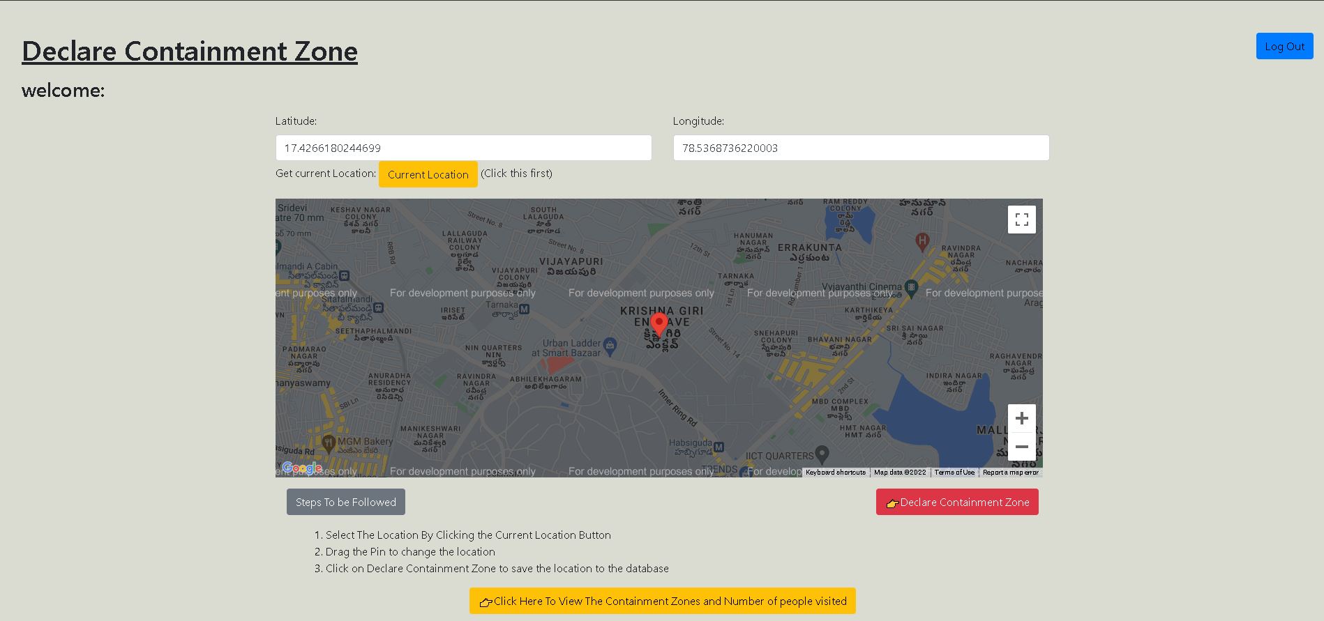 GitHub - TGajanan/Containment-zone-Application-: Here is the reference ...