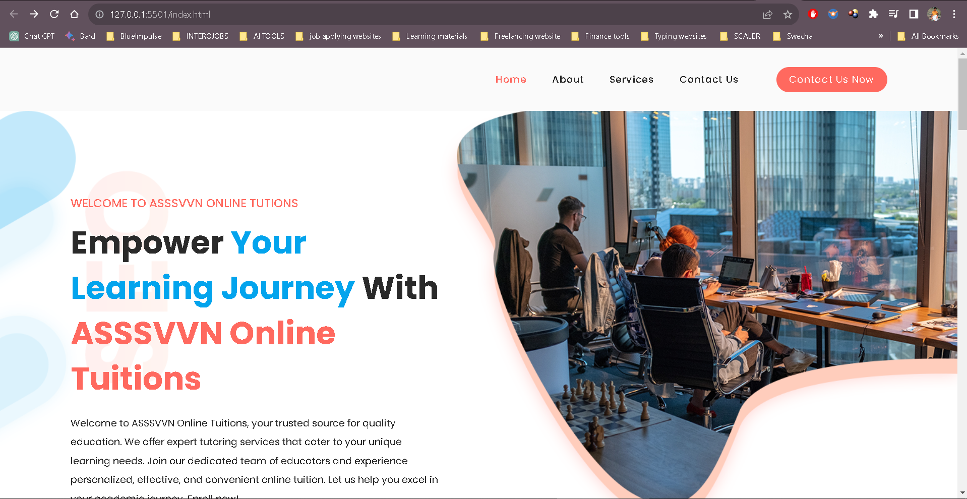 GitHub - TGajanan/tution_demo