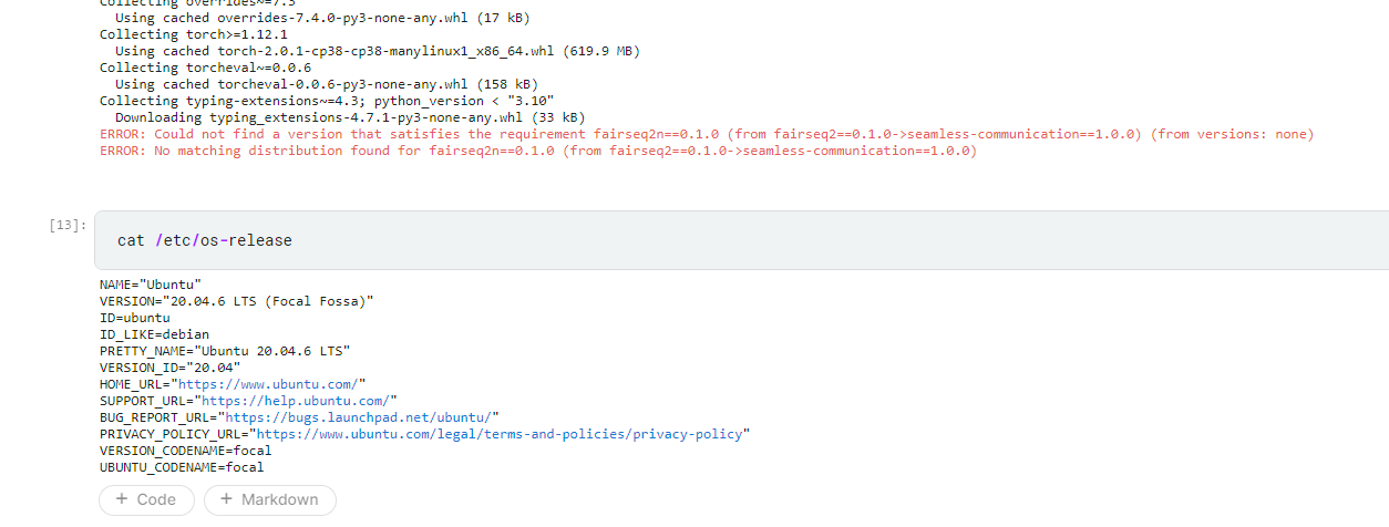 pip install fairseq2 - doesn't work · Issue #1 · facebookresearch/fairseq2 · GitHub