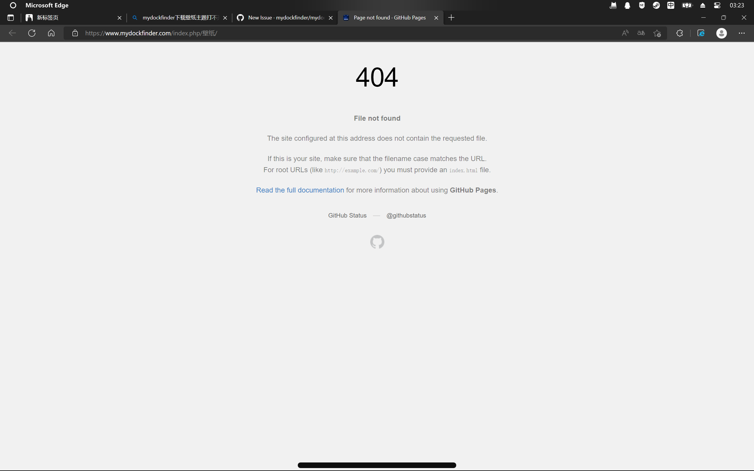 你们都能打开壁纸下载网站吗，为什么我打不开 · Issue #439 · mydockfinder/mydockfinder-for-Win10-Win11 · GitHub