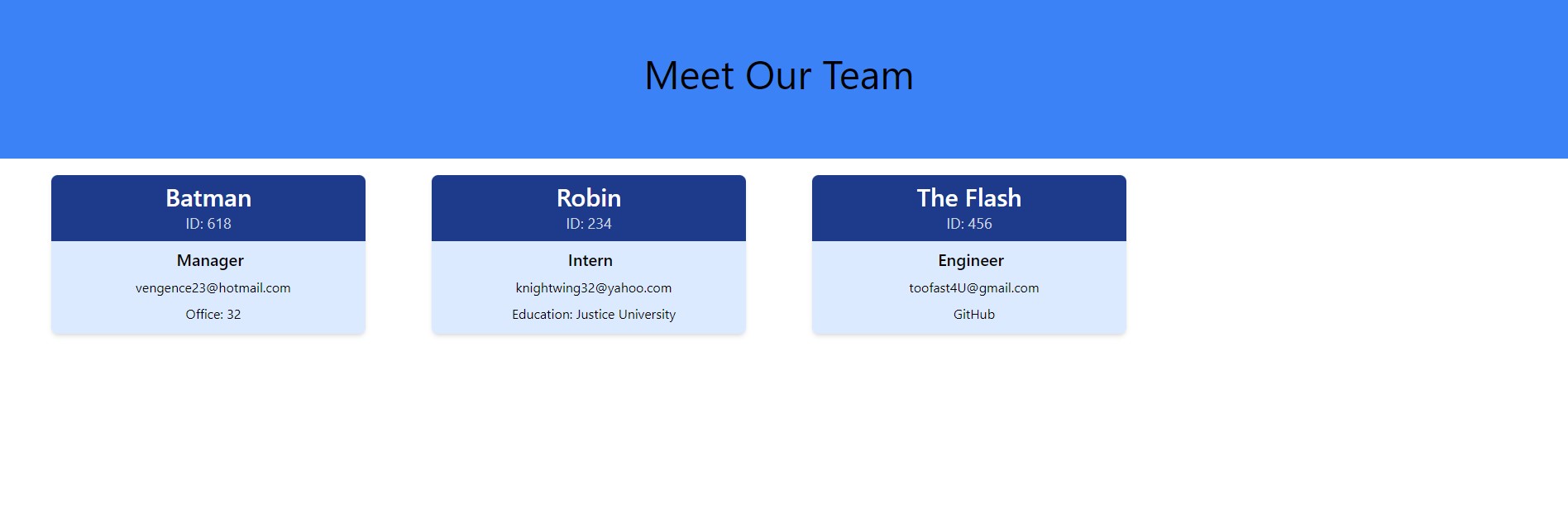 GitHub - tonymai6/team-profile-generator