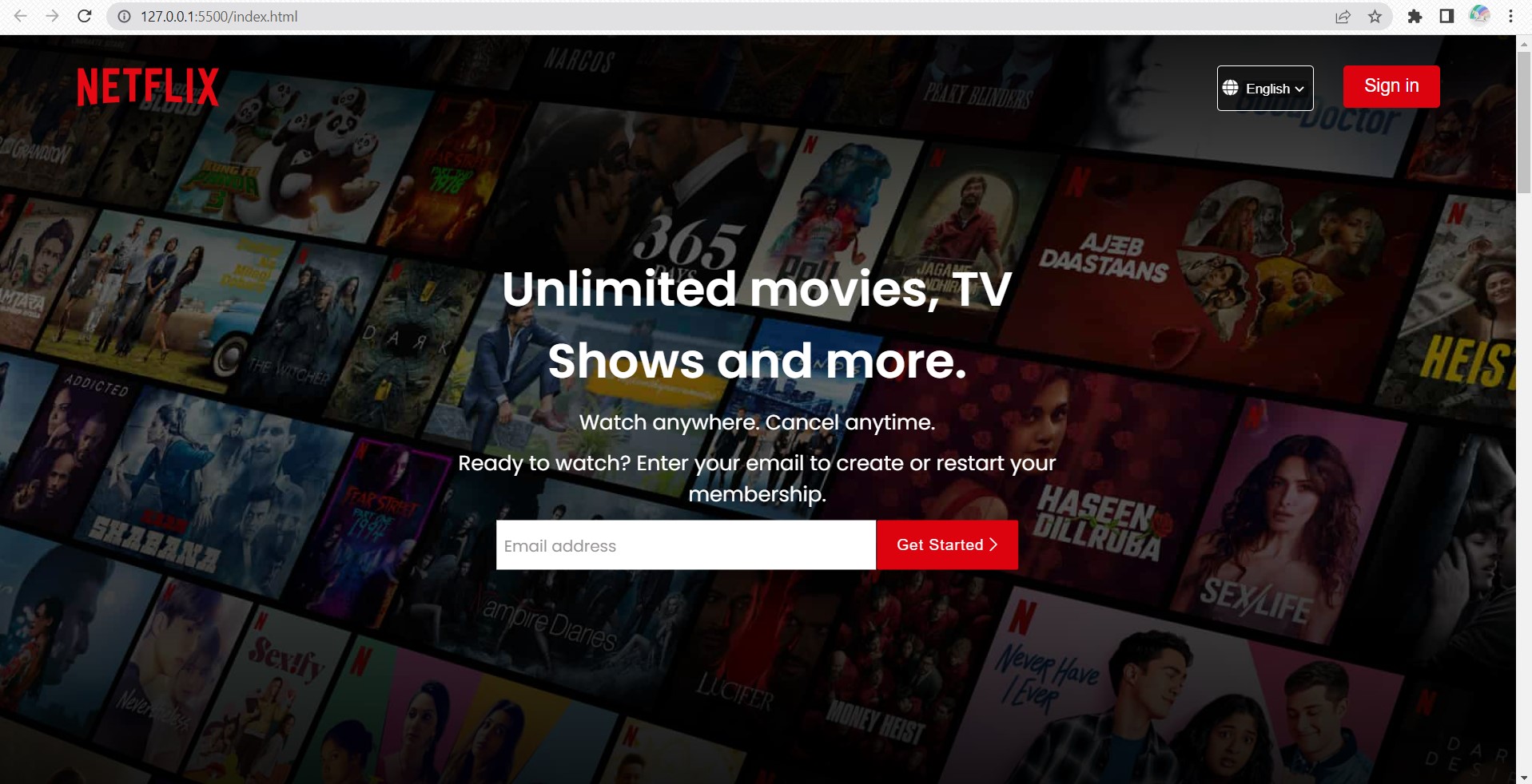 GitHub - pranjultiwari/Netflix-clone-Frontend: This is a Project displaying the landing page of ...