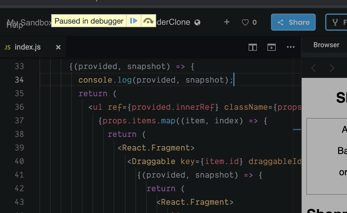 Code sandbox crashes then "node with that id is already in the Store" · Issue #3519 ...