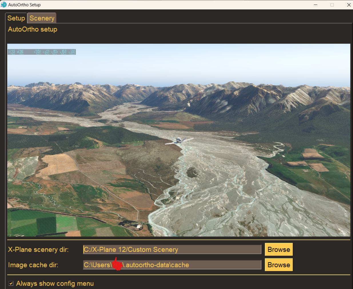 Cannot See Full Setup Window · Issue #153 · kubilus1/autoortho · GitHub