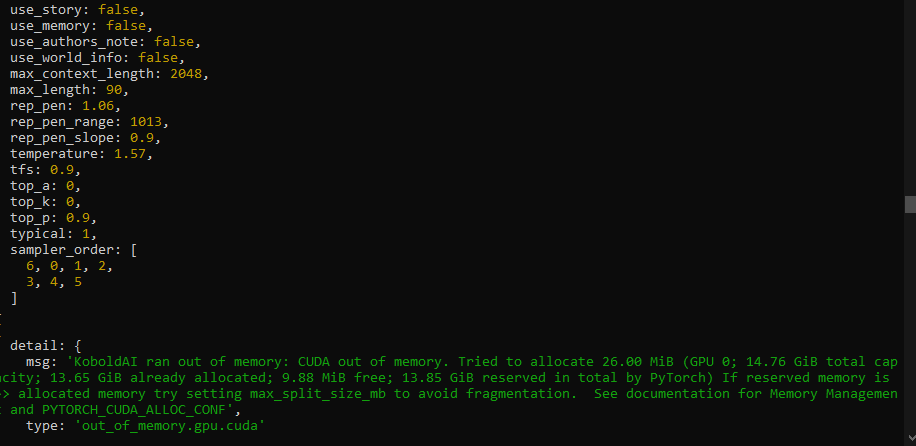 CUDA out of memory after few messages in the chat? · Issue #15 ...