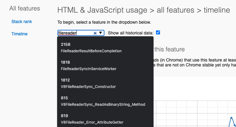 Use datalist instead · Issue #1342 · GoogleChrome/chromium-dashboard · GitHub