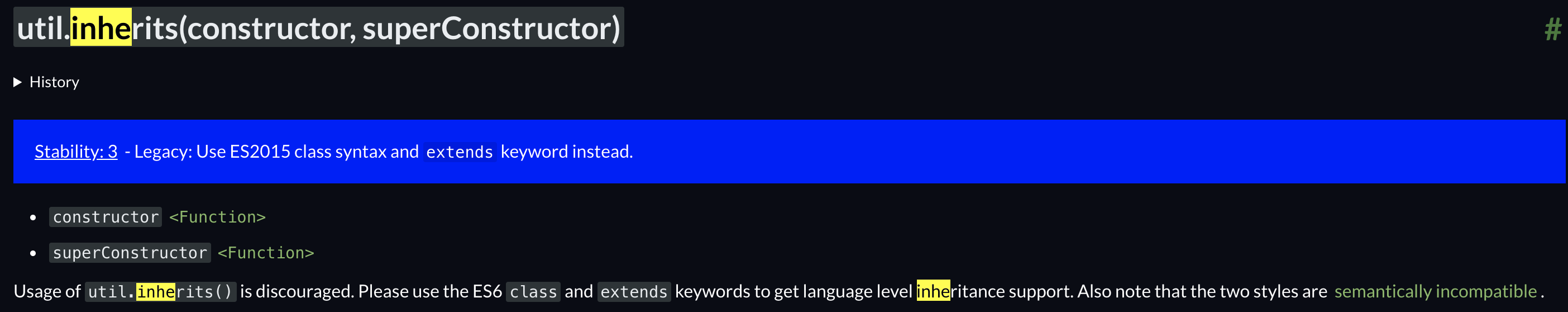 Usage of util.inherits() is discouraged · Issue #153 · mswjs/interceptors · GitHub
