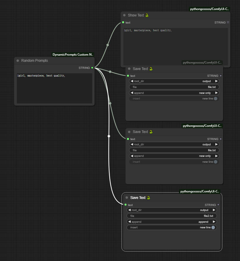 Loadtext Work But Savetext No Work · Issue 90 · Pythongosssss Comfyui Custom Scripts · Github