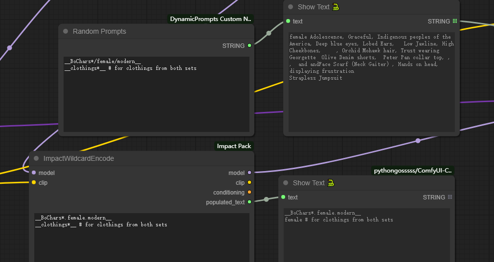 how about make the ImpactWildcardEncode wildcard support YAML-format · Issue #208 · ltdrdata ...