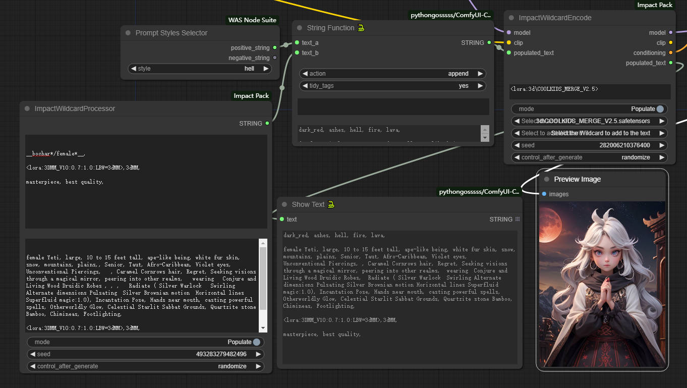 plz add preset text button like add lora and wildcard button in ImpactWildcardEncode · Issue ...